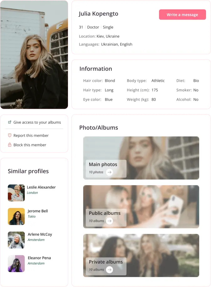 Dating Web App: Matchmaking App Case Study | TopDevs Dating Web App: Matchmaking App Case Study | TopDevs